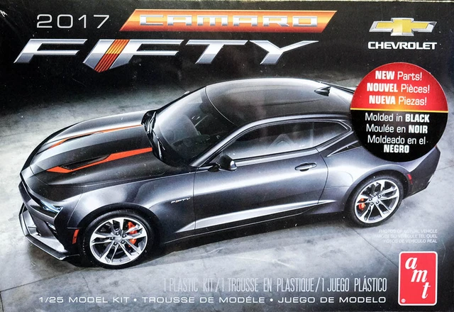 2017 CHEVROLET CAMARO SS Fifty 50th Chevy 1:25 AMT Model Kit Bausatz ...