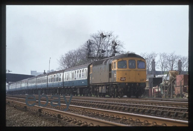 ORIGINAL 35MM SLIDE- Class 33 / 'The Pleasure Seeker' excursion Cambridge North £3.89 - PicClick UK