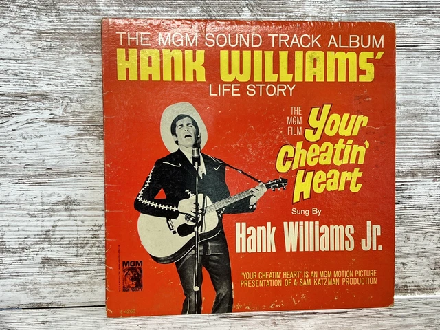 LP ORIGINAL 1965 Hank WIlliams "Life Story: Your Cheatin' Heart" - MGM ...