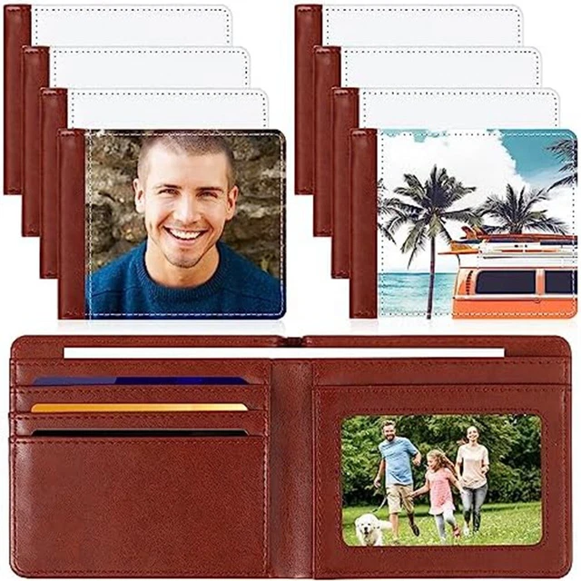 SUBLIMATION WALLET BLANK Heat Transfer Sublimation Bank Card Holder ...