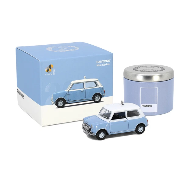 TINY CITY DIE-CAST Model Car - Mini Cooper PANTONE Cerulean £18.08 ...