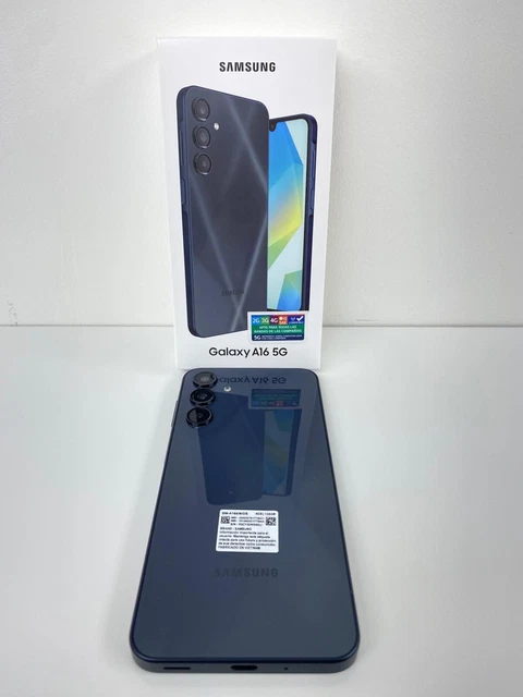 SAMSUNG GALAXY A16 - 5G - 128GB - 4GB Ram - Unlocked - Dual Sim -With ...