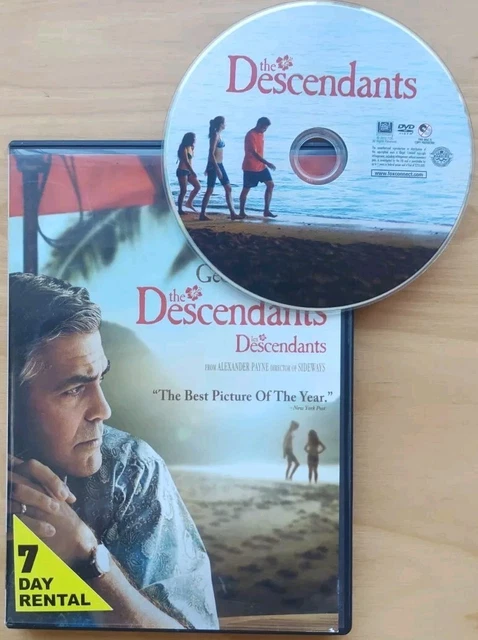 THE DESCENDANTS (20TH Century Fox, DVD, 2011, No Manual) George Clooney ...