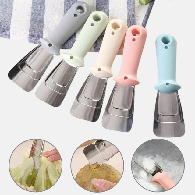 FREEZER ICE SCRAPER Stainless Steel Defrost Deice Fridge ABS For ...