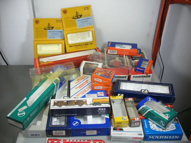 AJ821-3 #30X FLEISCHMANN/ROCO etc Boîte Vide F.Transformateur ...