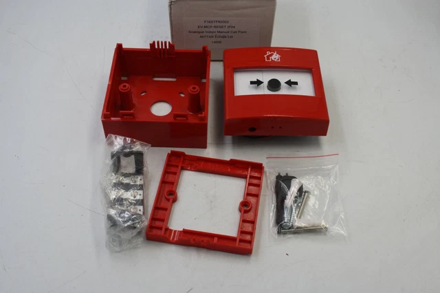 NITTAN EV-MCP-RESET IP24 Analogue Indoor Manual Call Point F16ST82003 £ ...