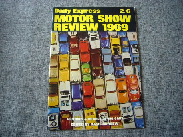 DAILY EXPRESS REVIEW Of The 1969 Motor Show, annual magazine, superb ...
