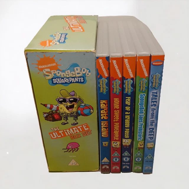 SPONGEBOB SQUAREPANTS: THE Ultimate Box Set, 5 Disc DVD Box Set £15.00 ...