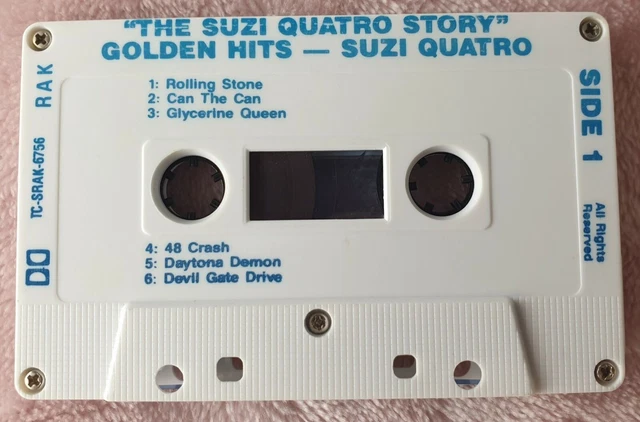 THE SUZI QUATRO Story - 12 Golden Hits - Audio Cassette Tape Album with ...