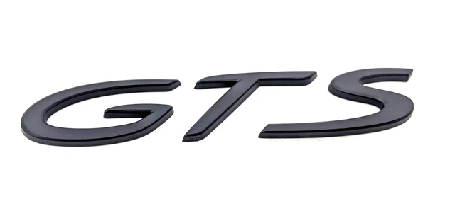 PORSCHE GTS HECK Emblem Schriftzug 981 718 Boxster Cayman Macan ...