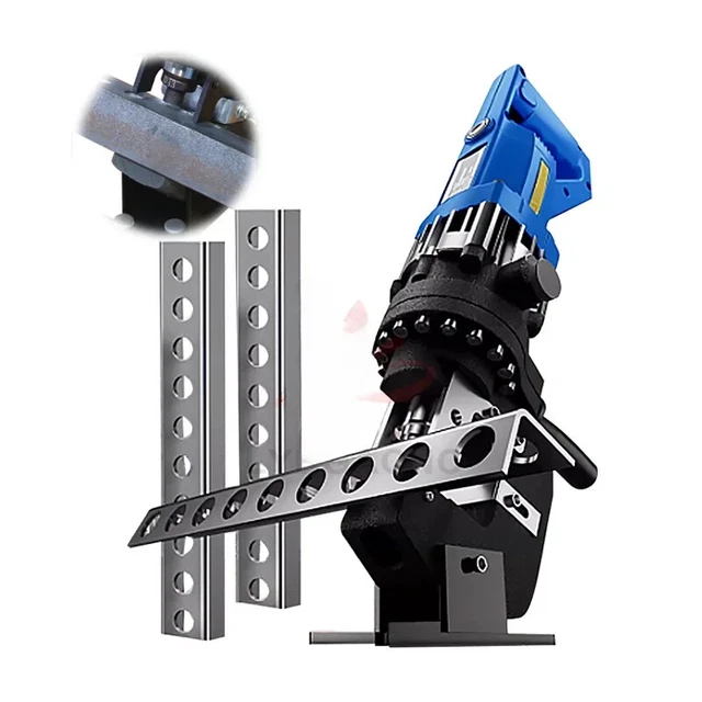ELECTRIC HYDRAULIC PRESS Portable Punching Machine C-beam Bevelling ...