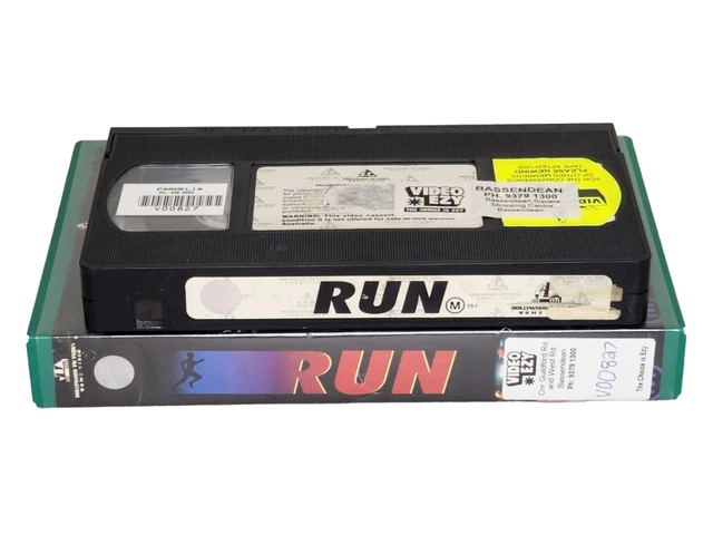 RUN [VHS] HOLLYWOOD Pictures Video Big Box Ex-Rental Tape Patrick ...