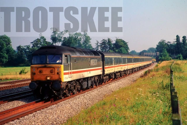 35MM SLIDE BR British Railways Diesel Loco Class 47 47848 1991 Original ...