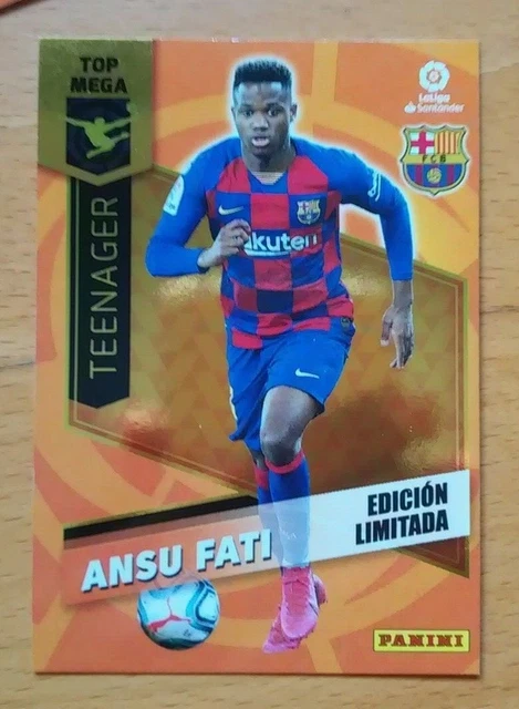 CARTA LIMITADA ANSU Fati Megacracks 2020 2021 Mgk 20 21 Panini EUR 17,50 - PicClick FR