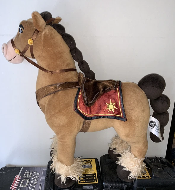 DISNEY STORE TANGLED The Series FIDELLA Horse 16" Cassandra's Plush Toy ...