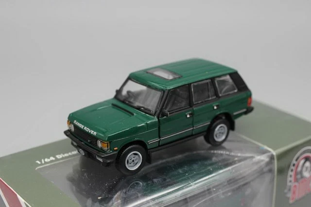 BMC 1/64 SCALE Land Rover Range Rover Classic LSE 1992 Green Diecast ...