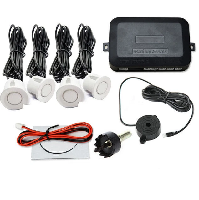 PARKING AID 4 sensors for retrofitting rear parking aid/reversing ...