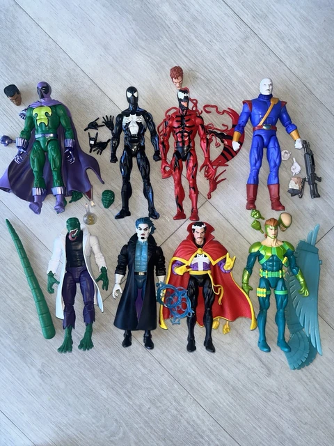 MARVEL LEGENDS SPIDER-MAN Retro Bundle VHS Sets, Lizard, Morbius ...