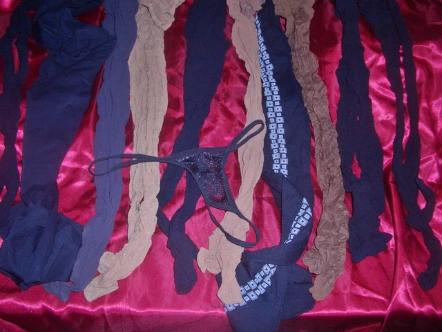 Nylons Feinstrumpfhosen Paket Strumpfhosen Bastelware Konvolut And String