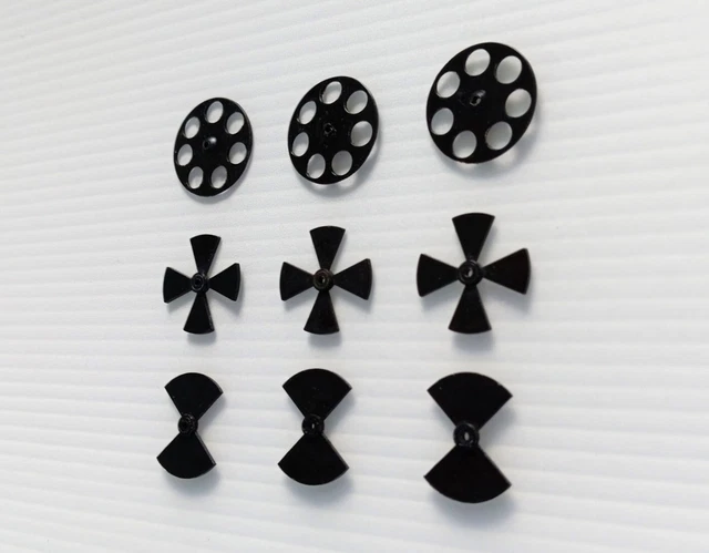 VINTAGE OPTONIC/BAMFORD/DELKIM CONVERSION Bite Alarm Vane Paddle Set. £ ...