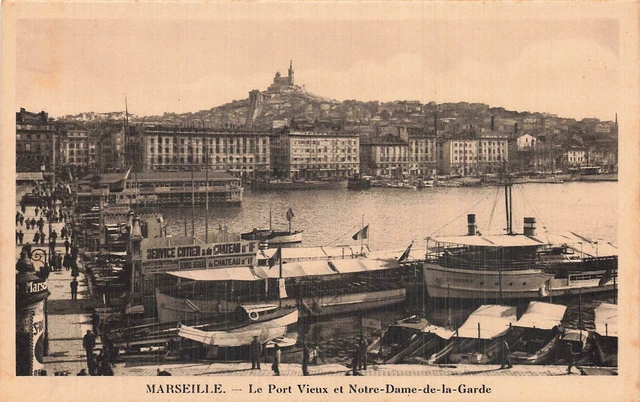 13 MARSEILLE LE Port Vieux Et Notre Dame De La Garde EUR 5,90 - PicClick FR