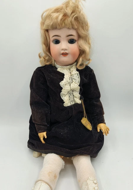 ANTIQUE SIMON HALBIG 540 Doll 21 inches Marked Composition Body $69.00 ...