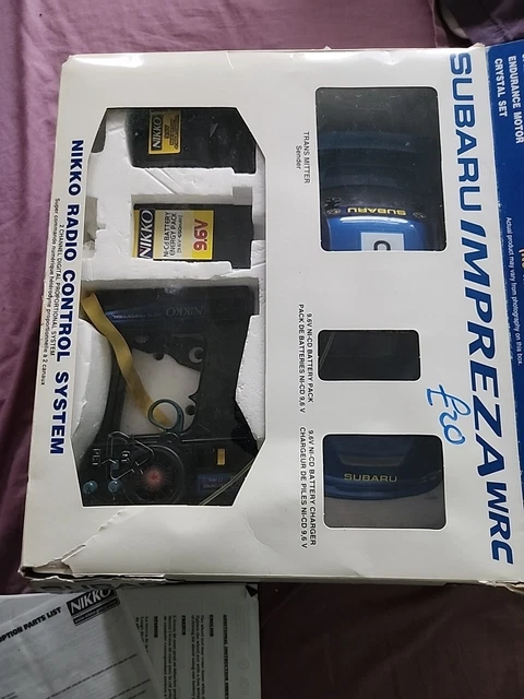 SUBARU IMPREZA WRC Nikko RDC-140102 Radio Remote Control Car £15.00 ...