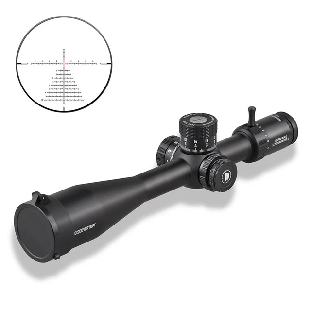 DISCOVERY ED-PRS 5-25X56SFIR FFP .50BMG Zero Stop Shooting Hunting ...