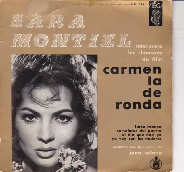 Bande Originale Du Film Carmen De La Ronda Vinyl 45 Tours Ep Eur 4 00