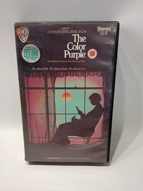 THE COLOR PURPLE Big Box Ex Rental VHS 1987 £9.95 - PicClick UK