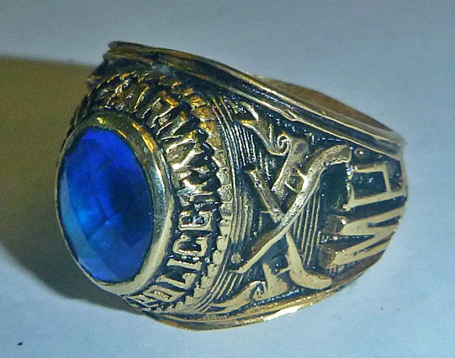 MILITARY POLICE - MP - MENS RING - XXL Size 12 - US ARMY - - Vietnam ...