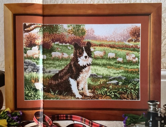 CROSS STITCH CHART - Border Collie £1.49 - PicClick UK