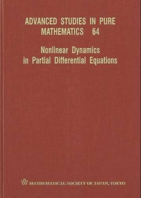 Nonlinear Dynamics In Partial Differential Equations By Shin Ichiro Ei English 275 68