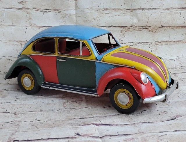 ANTIK MODELLAUTO / Metall Modell / Alter Stil Käfer Volkswagen Heim ...