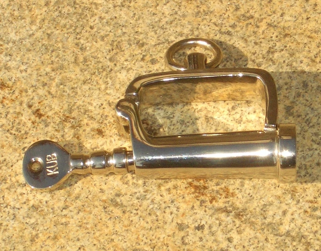 HODENFESSEL HODENSCHELLE KUBIND KB-930 snup shut -Schnappschloss ...