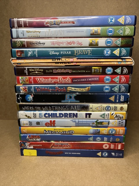 16 DVD BUNDLE Childrens/Kids/Family DVDs/Disney/Pixar/Dreamworks ...