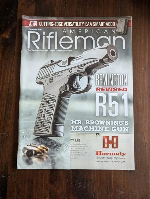 AMERICAN RIFLEMAN MAGAZINE October 2016 M105 £9.68 - PicClick UK