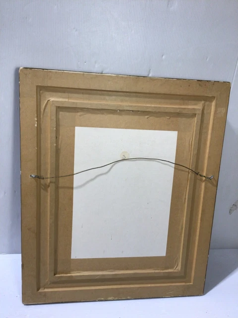 VINTAGE DRAWING FRAMED The Chapel Of The Sacrament St Marks-Good/Acc ...