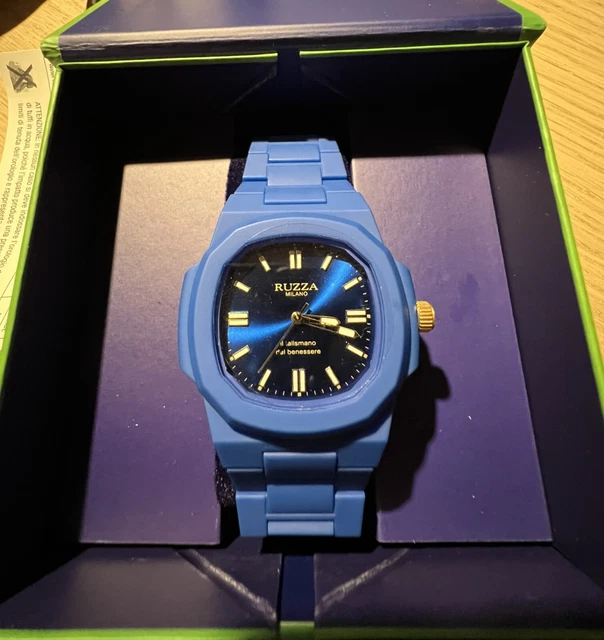 OROLOGIO RUZZA MILANO nuovo 2024 , mai indossato , con pellicole EUR ...