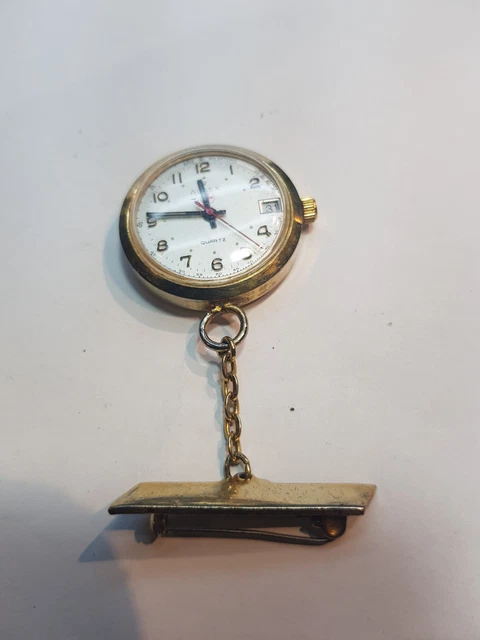 NURSES SWISS MADE "ALGEX" Quartz Fob Watch. $30.00 - PicClick AU