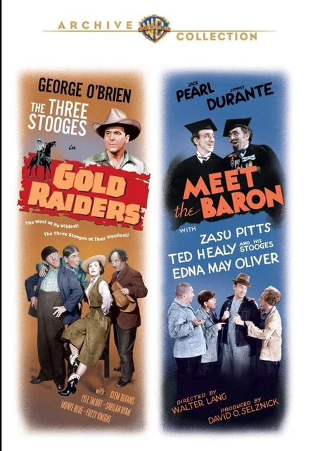 GOLD RAIDERS / Meet The Baron (DVD) Shemp Howard Ted Healy ZaSu Pitts ...