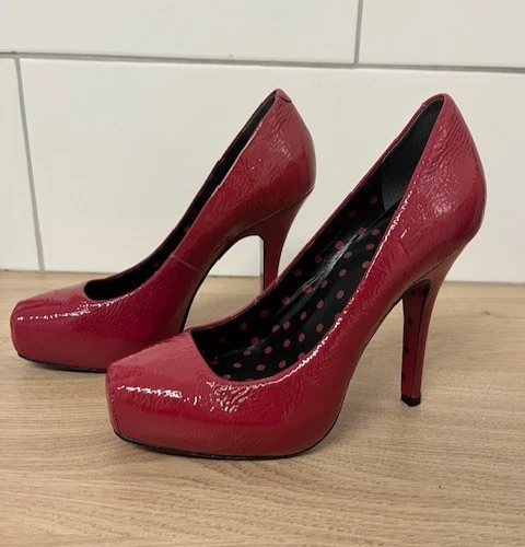 FAITH PINK PATENT Platform Stiletto Heels Size 5 VGC £16.13 - PicClick UK