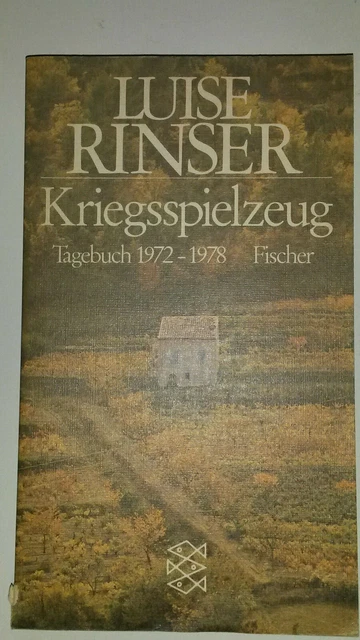 LUISE RINSER KRIEGSSPIELZEUG Tagebuch 1972-1978 Fischer TB EUR 2,50 - PicClick DE