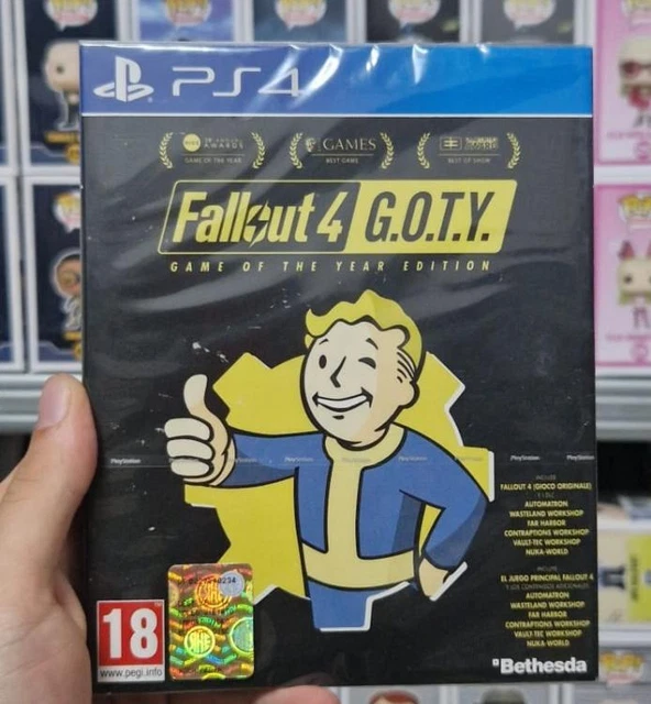 FALLOUT 4 - Goty (Steelbook) Game Of The Year Edition Ps4 Playstation 4 ...