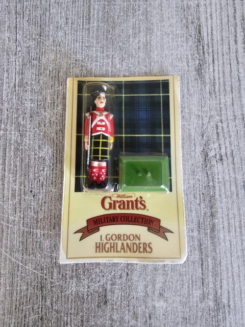 WILLIAM GRANTS MILITARY Collection 1 Gordon Highlanders Solider Figure ...