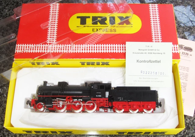 TRIX EXPRESS 2225 DB-Reise-u. Güterzuglok BR 54, unbespielt, OVP EUR ...
