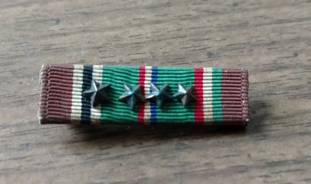 VINTAGE WORLD WAR II Insignia Ribbon Pin $19.99 - PicClick