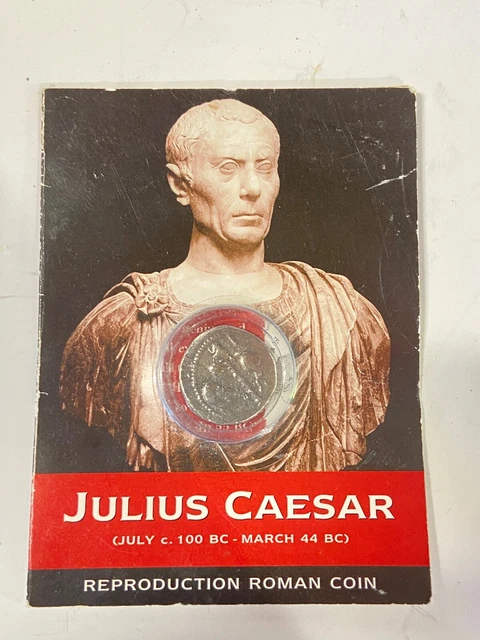 REPRODUCTION AUREUS DE Jules César - Monnaie République Romaine EUR 5,00 - PicClick FR