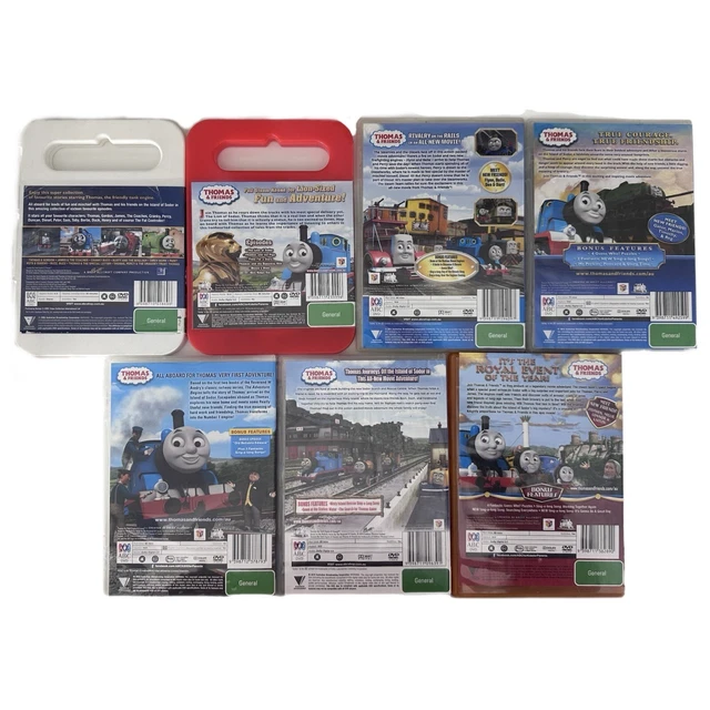 THOMAS & FRIENDS: Thomas The Tank Engine DVD Set of 7 Region 4 FREE ...