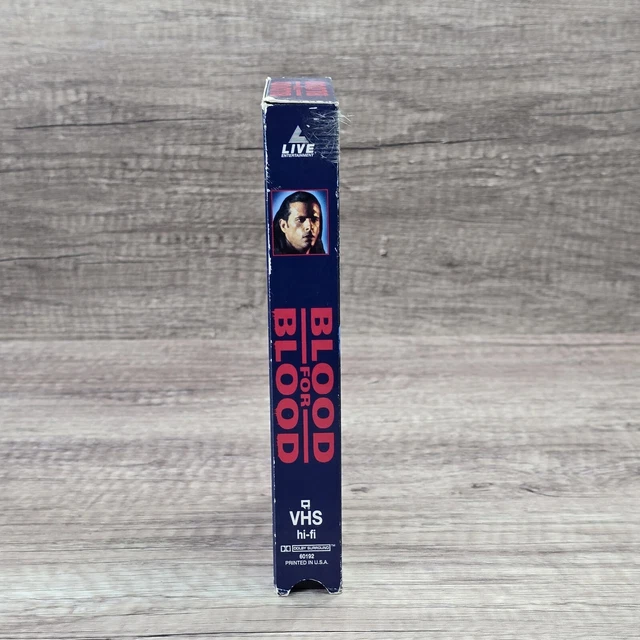 BLOOD FOR BLOOD (VHS) Lorenzo Lamas, James Lew, Mako £9.47 - PicClick UK